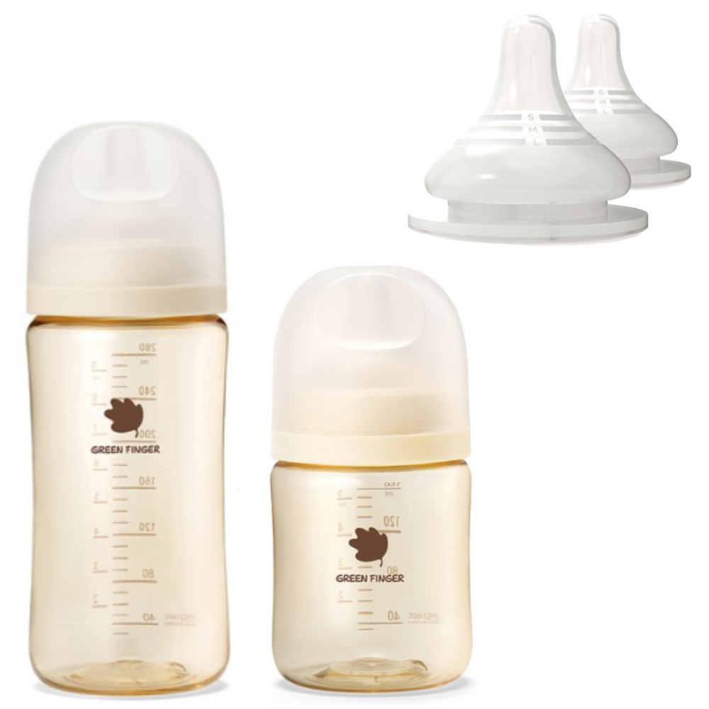 [YUHAN - KIMBERLY]Bebe Grow Breastfeeding Nipple and PPSU Breastfeeding Bottle 160ml/280ml Made ...