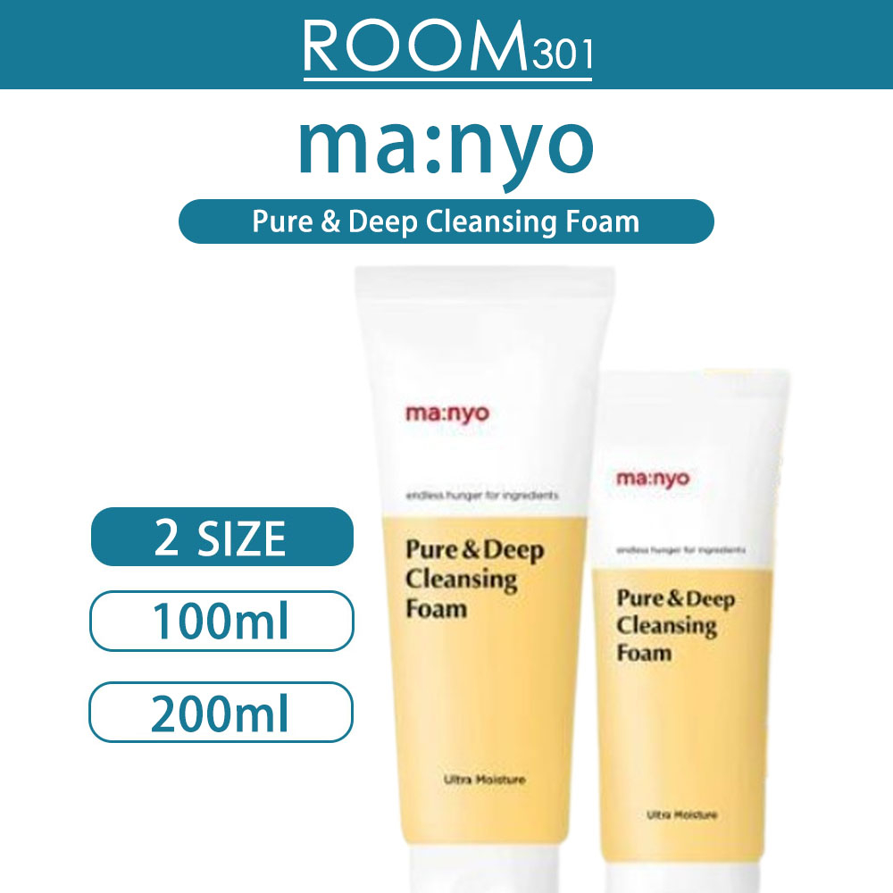 [ma:nyo] Manyo Factory PURE & DEEP CLEANSING FOAM (100ml, 200ml) | Shopee Malaysia