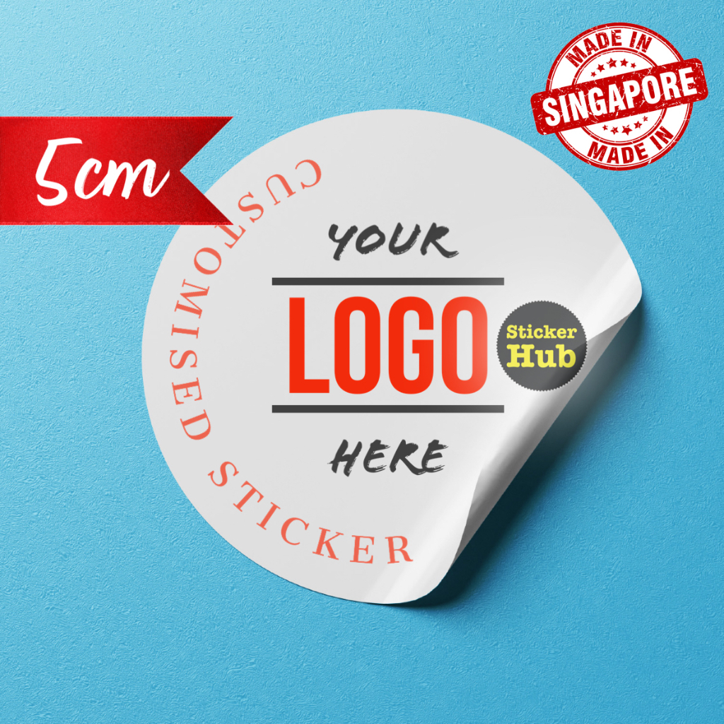 Customised Sticker Printing Service - Wedding, Birthday, Food Packaging ...
