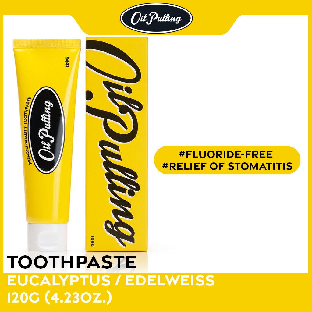 [Oil Pulling] Toothpaste 120g 4.23oz. (Edelweiss) | Shopee Malaysia