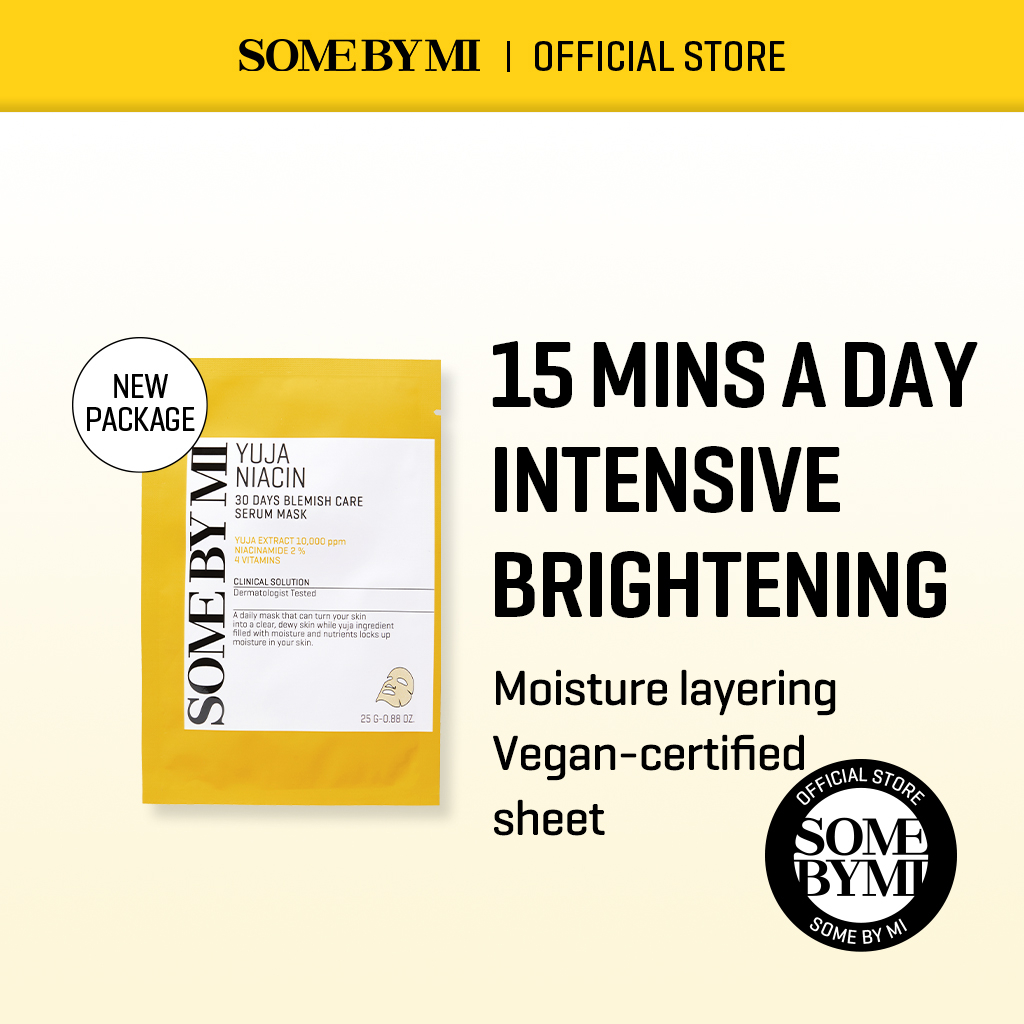 [SOME BY MI] Yuja Niacin 30 Days Blemish Care Serum Mask Set (10EA Set ...