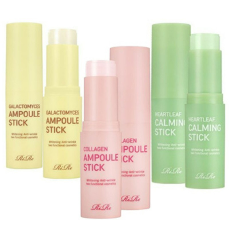 [RiRe] Ampoule Stick 3 types collagen stick balm / galactomyces ...