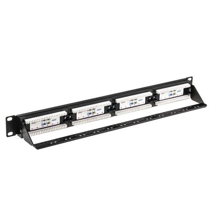 SG CAT 6 PORT 24 RJ45 PATCH PANEL for server rack network cabinet ...