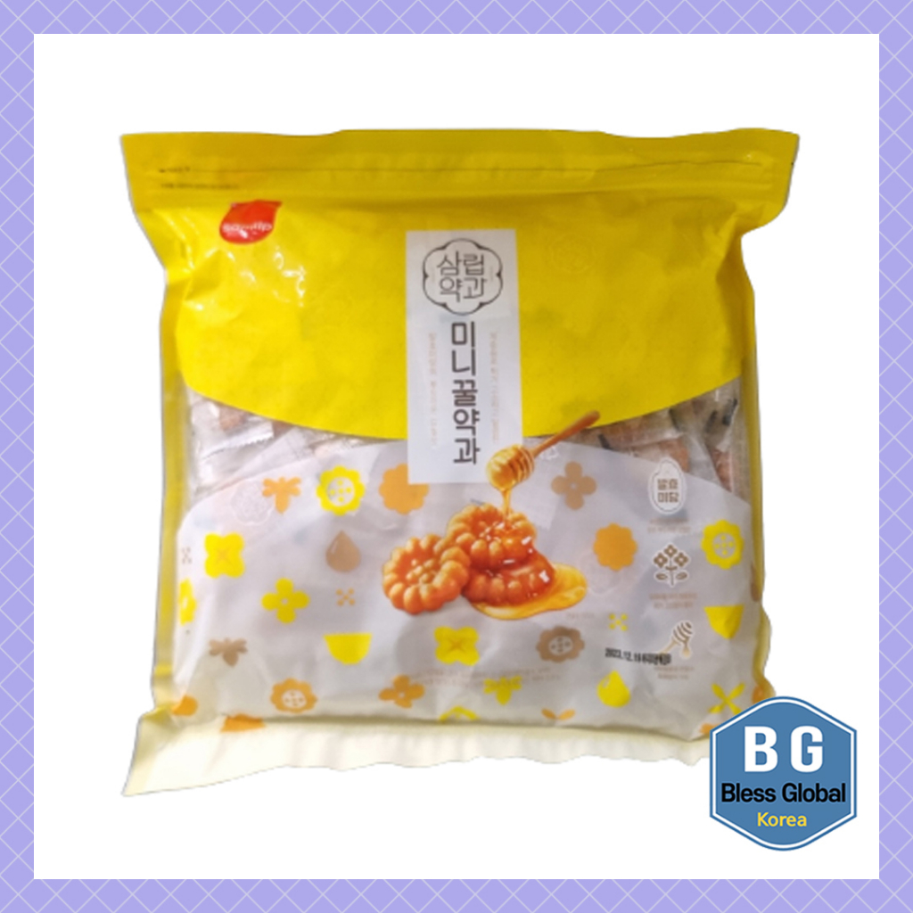 Samlip Mini Honey Yakgwa 1Kg Korean Traditional Snack /Sweet Cake ...