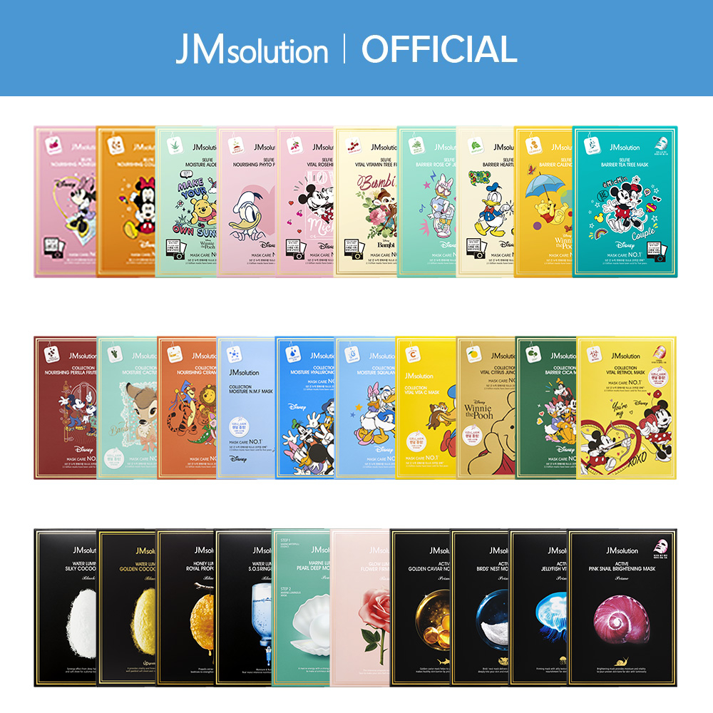 [JMsolution] Mask Pack 10 sheets / disney collection / selfie / best ...