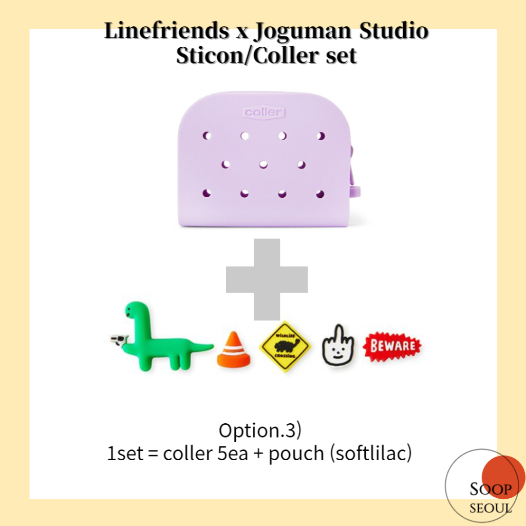 Linefriends x Joguman mininiguman coller sticon set | Shopee Malaysia