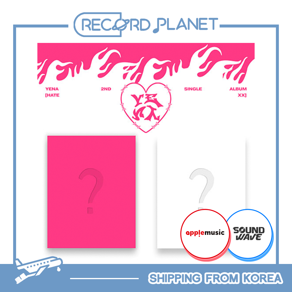 [POB] YENA (IZ*ONE) - HATE XX The 2nd Single Album / 2 Versions + Free Gift | Shopee Malaysia