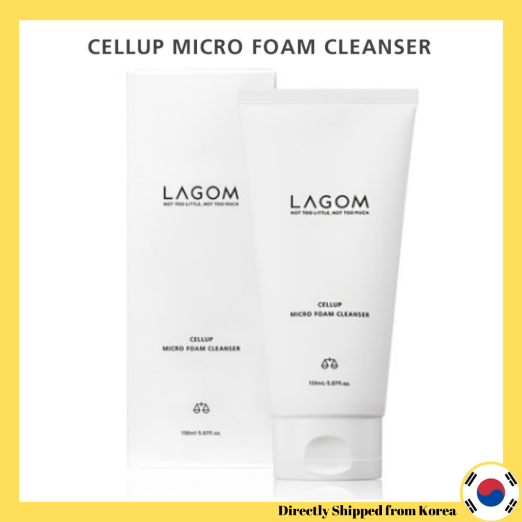 [Lagom] Cellup Micro Aqualicia Foam Face Cleanser 30ml (Cleansing ...