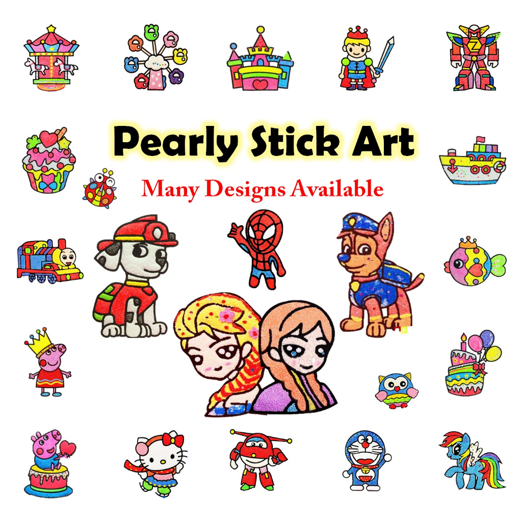 Sticky Sand Art Kids Children Day Birthday Goodie Bag Paw Patrol Hello ...