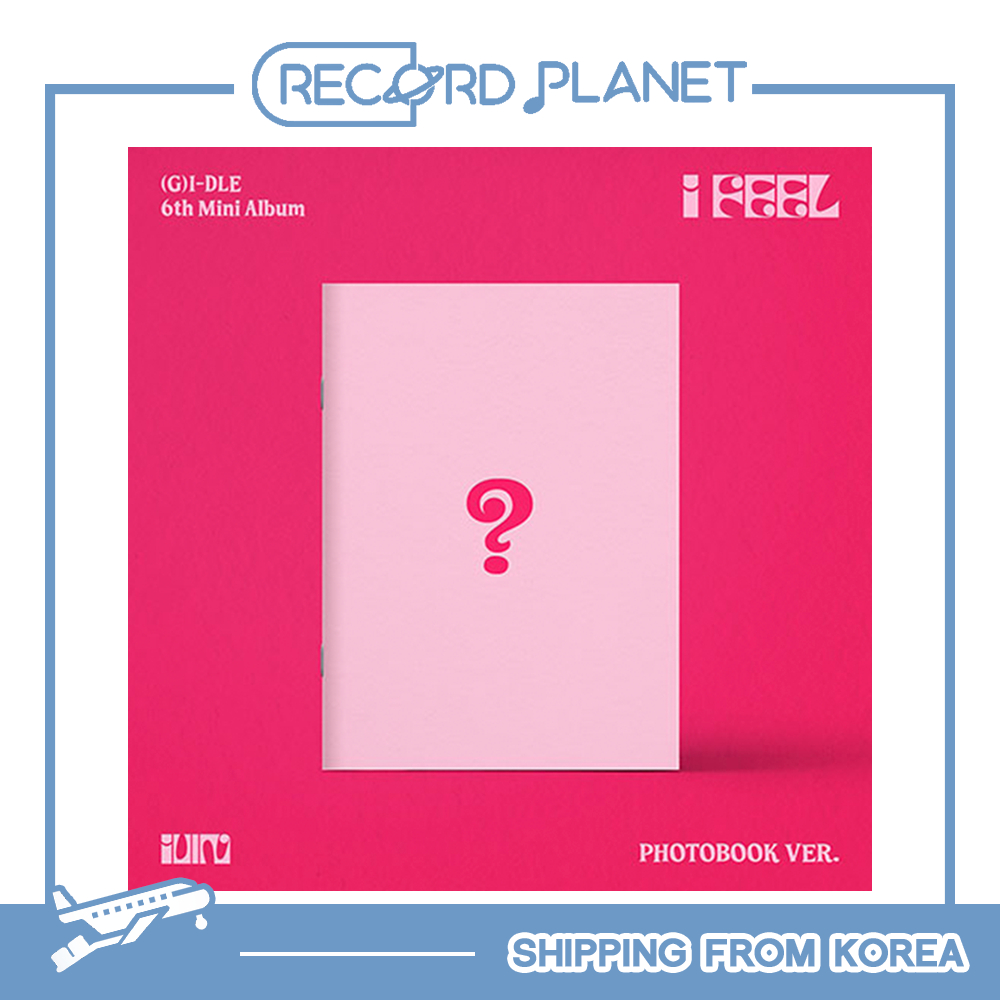 [POB] (G) I-DLE - 6th Mini Album 'I FEEL' Photobook Ver. + Free Gfit | Shopee Malaysia