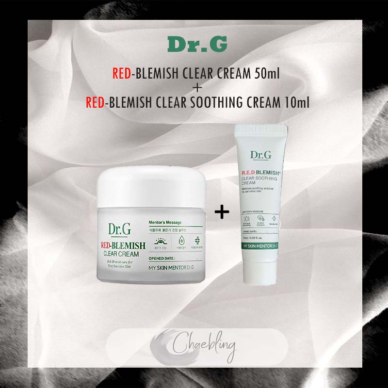 [Dr.G] R.E.D BLEMISH Clear Soothing Cream 50ml + 10ml | Shopee Malaysia