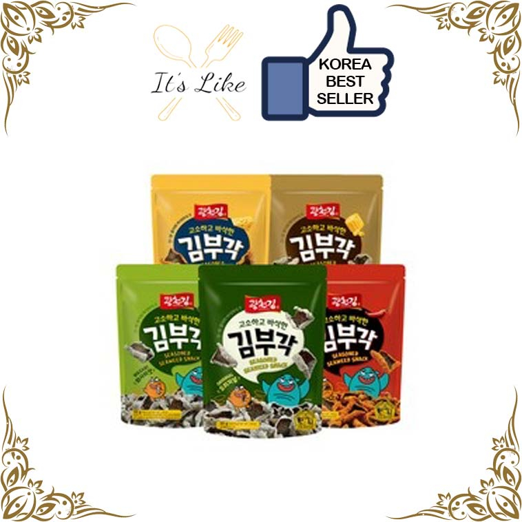 [Kwangcheon Kim] Korean Seaweed snack Korean chip collection 50g ...