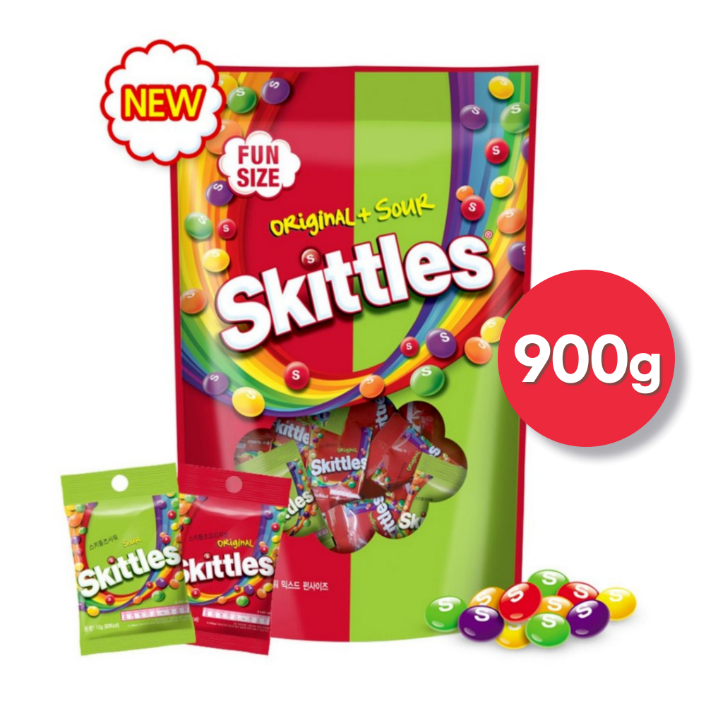 (900g) Skittles Original Sour Sweet Candy | Shopee Malaysia