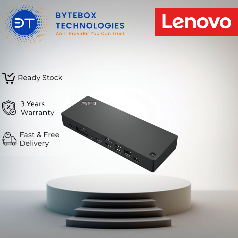 ThinkPad Universal Thunderbolt 4 Dock 40B00135UK 【Bytebox】 | Shopee ...