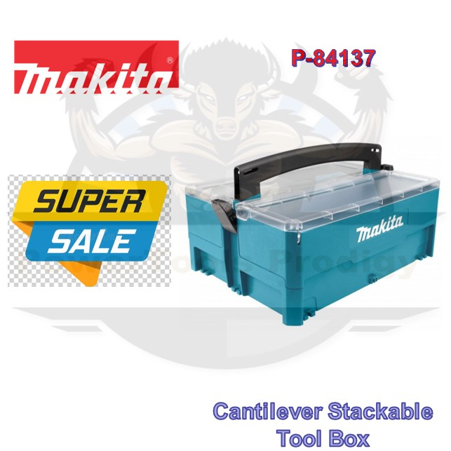 MAKITA P-84137 MAKPAC CANTILEVER STORAGE TOOL BOX STACKABLE | Shopee ...