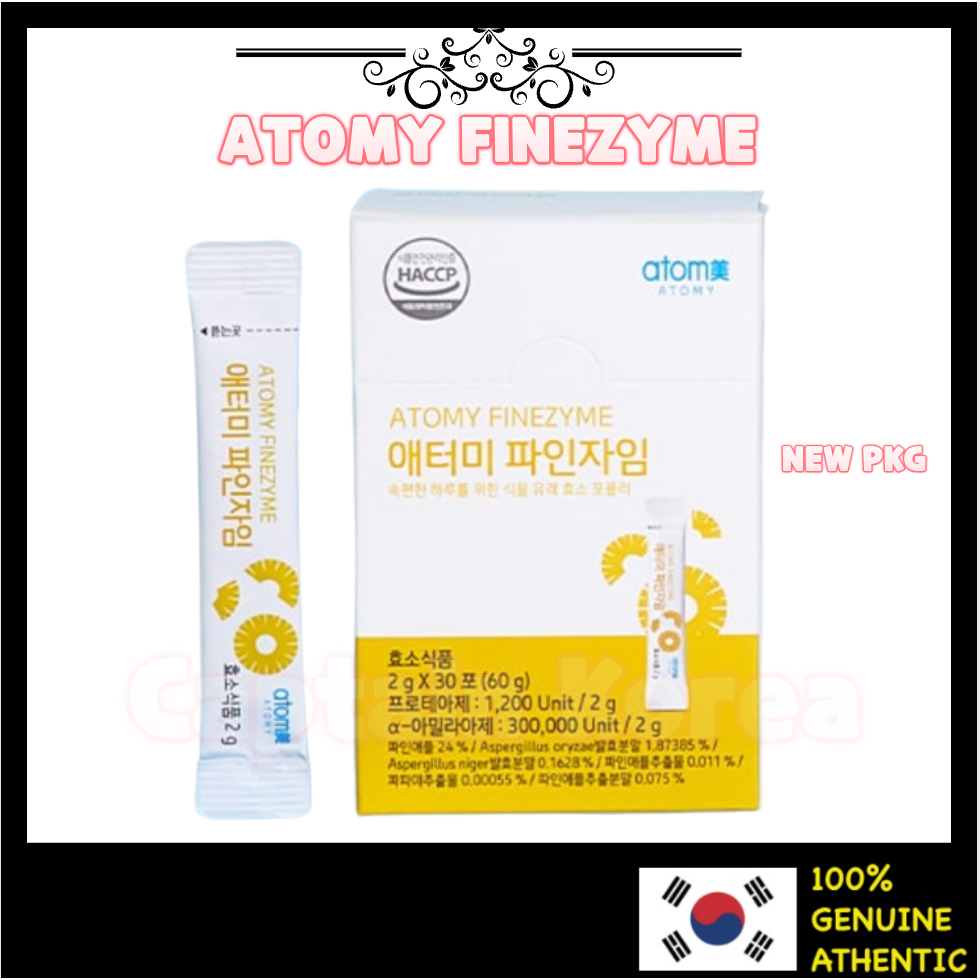 [Atomy FINEZYME] Diet suppliment Stock ready 2g x 30 sticks | Shopee ...