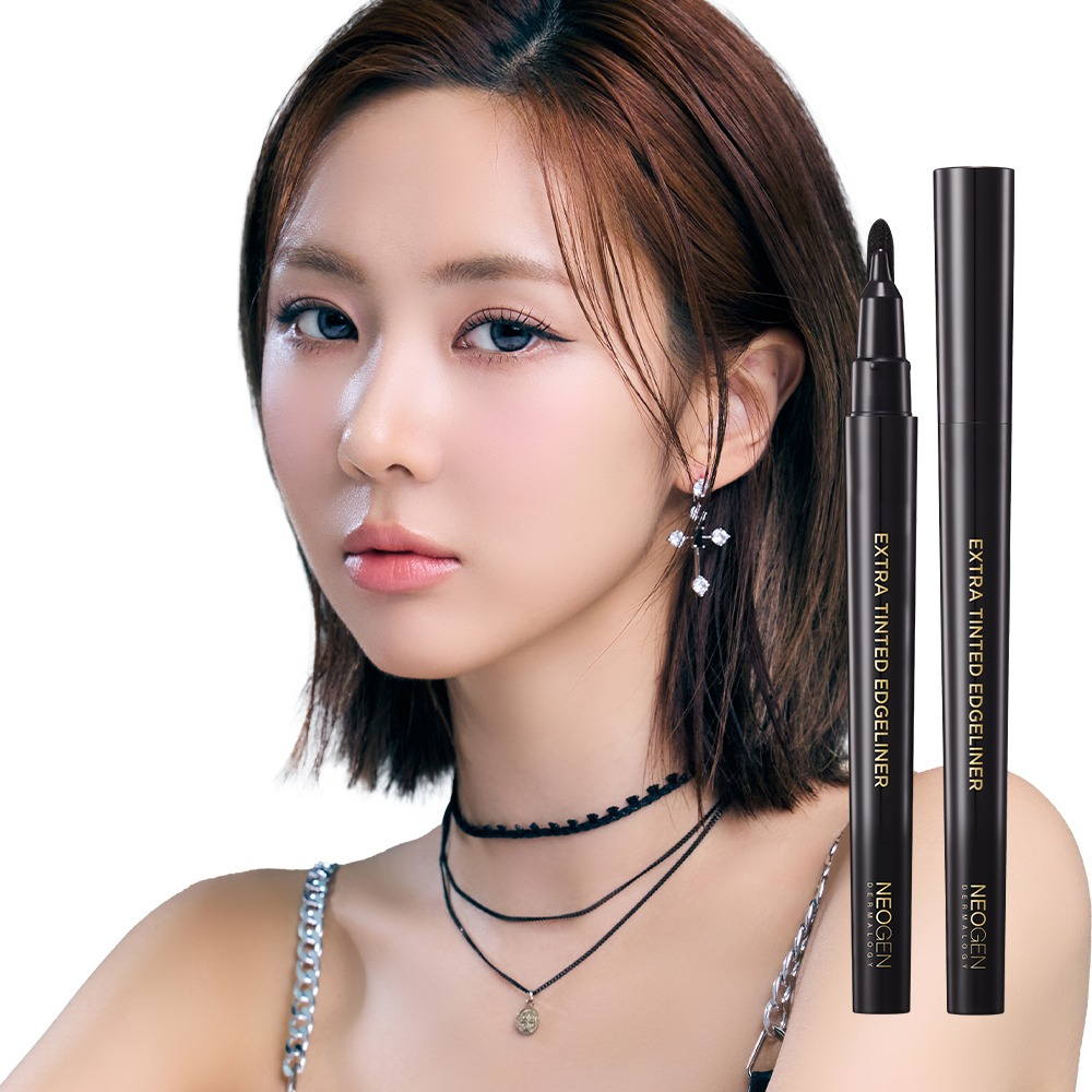 NEOGEN Eyeliner Extra Tinted Edge Liner Liquid Eyeliner No Smudging Thin Line & Bold Line 0.7g ...