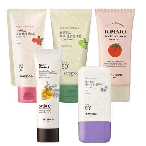 [SKINFOOD] Berry Glowing / Soothing / Moisturizing / Yuja C / Tomato ...