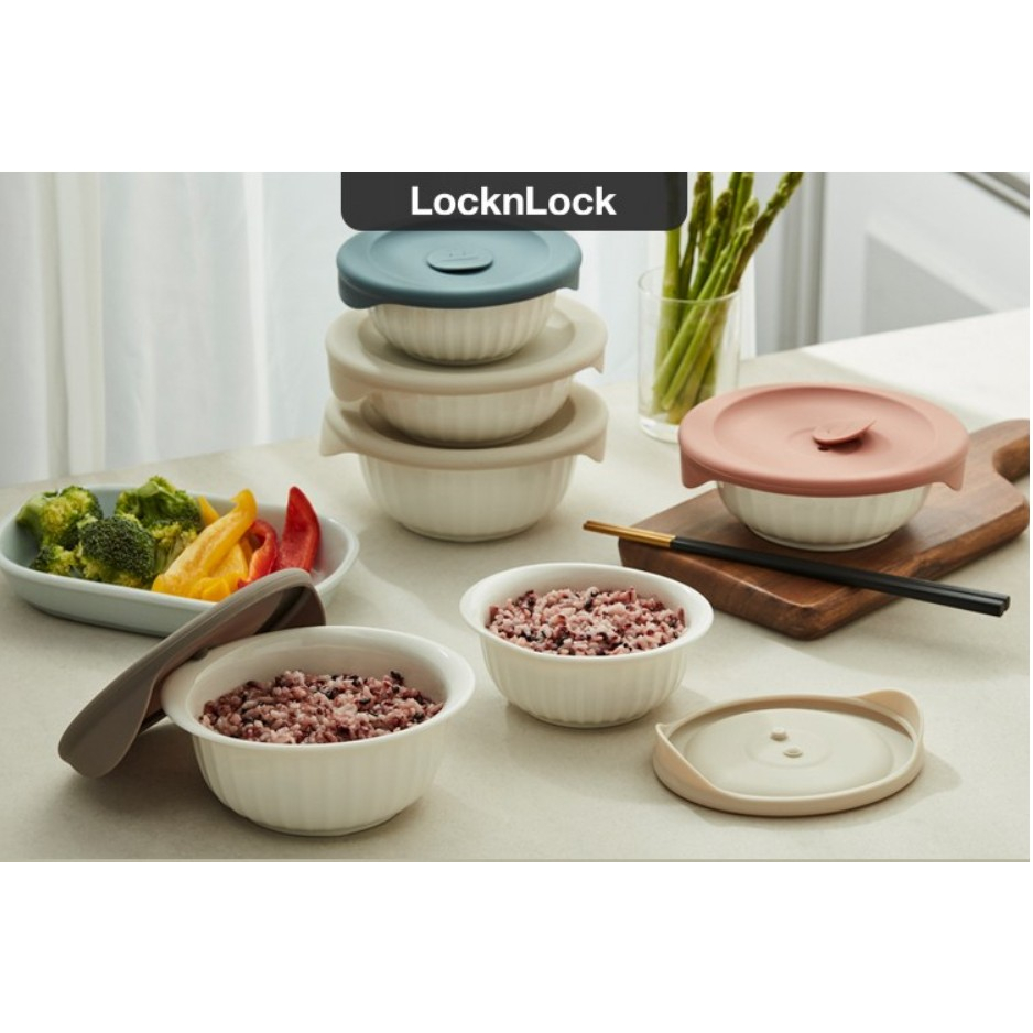 Locknlock Ceramic Meal Container Food Container 250ml 2P / 355ml 2p ...