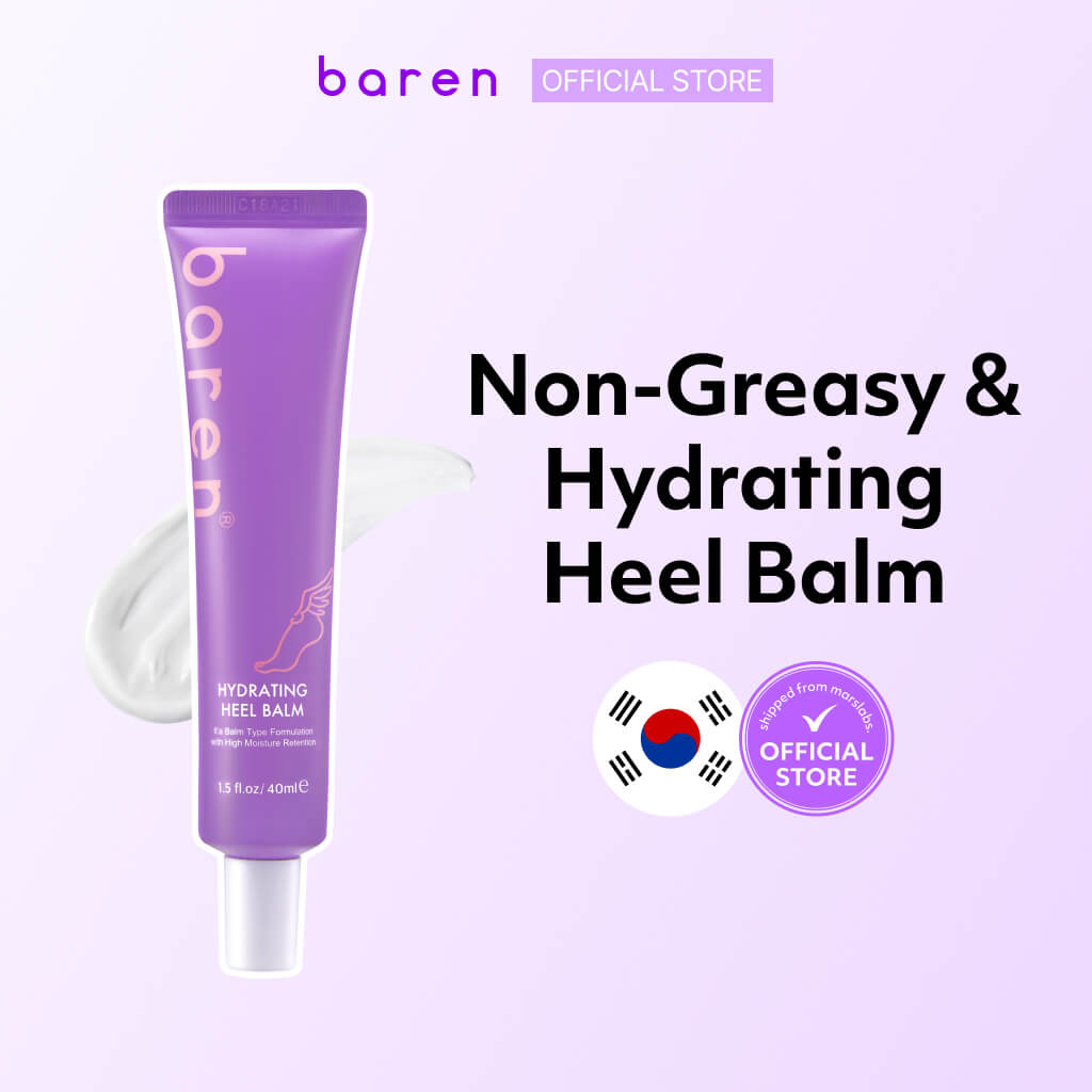 BAREN Non-Greasy & Hydrating Heel Balm [Moisturization, Foot Care, Non ...