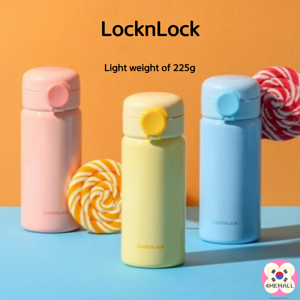 LocknLock School Fit Chewing One Touch Tumbler LOCK&LOCK Lightweight ...