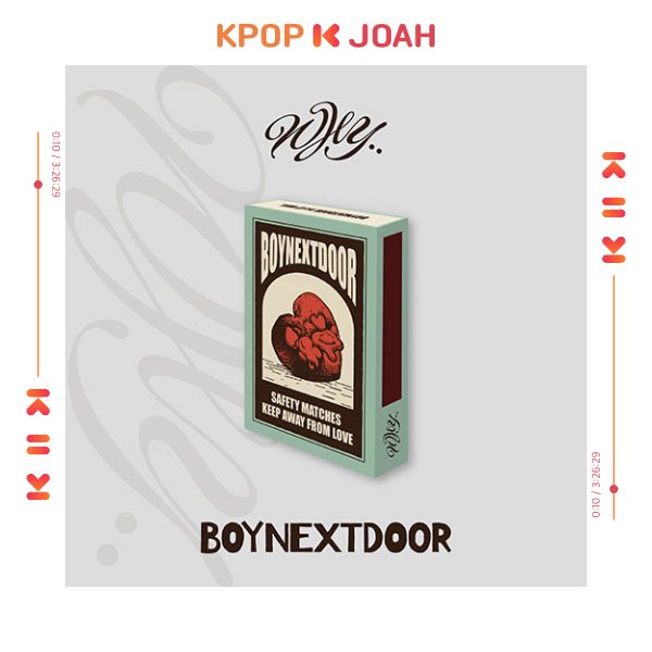 BOYNEXTDOOR [WHY..] 1st EP ALBUM (WEVERSE ALBUMS VER.) | Shopee Malaysia