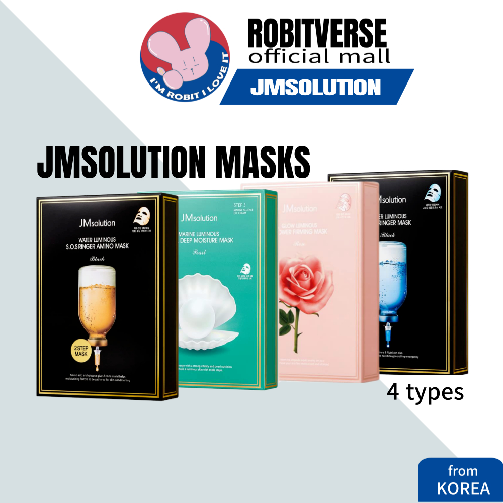 [JM Solution] Mask 10 types jm solution mask (10pcs/pack) | Shopee Malaysia
