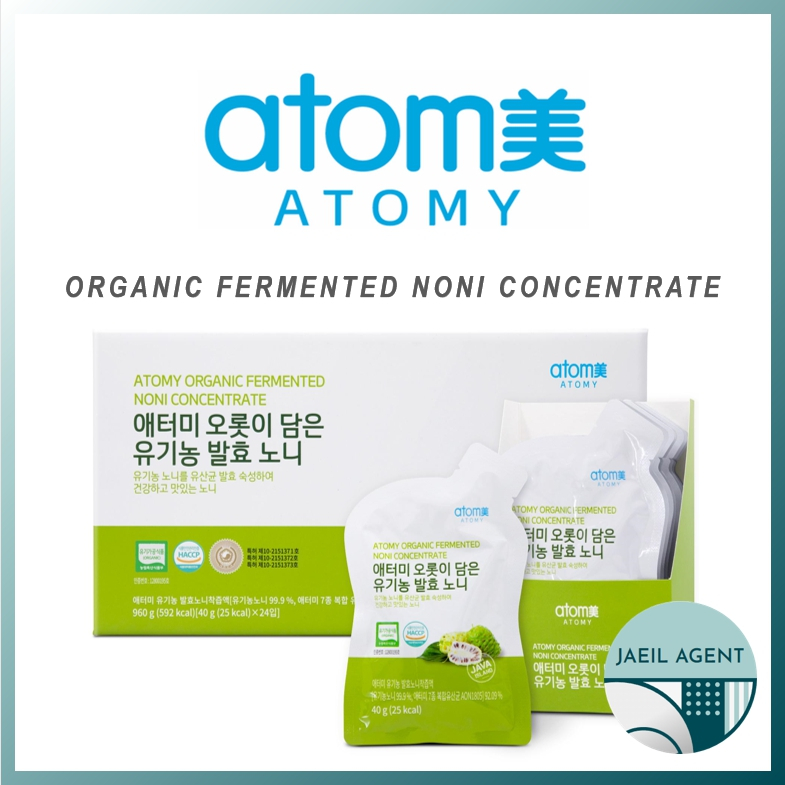 [ATOMY] ORGANIC FERMENTED NONI CONCENTRATE / 40g x 24ea / Korean ...