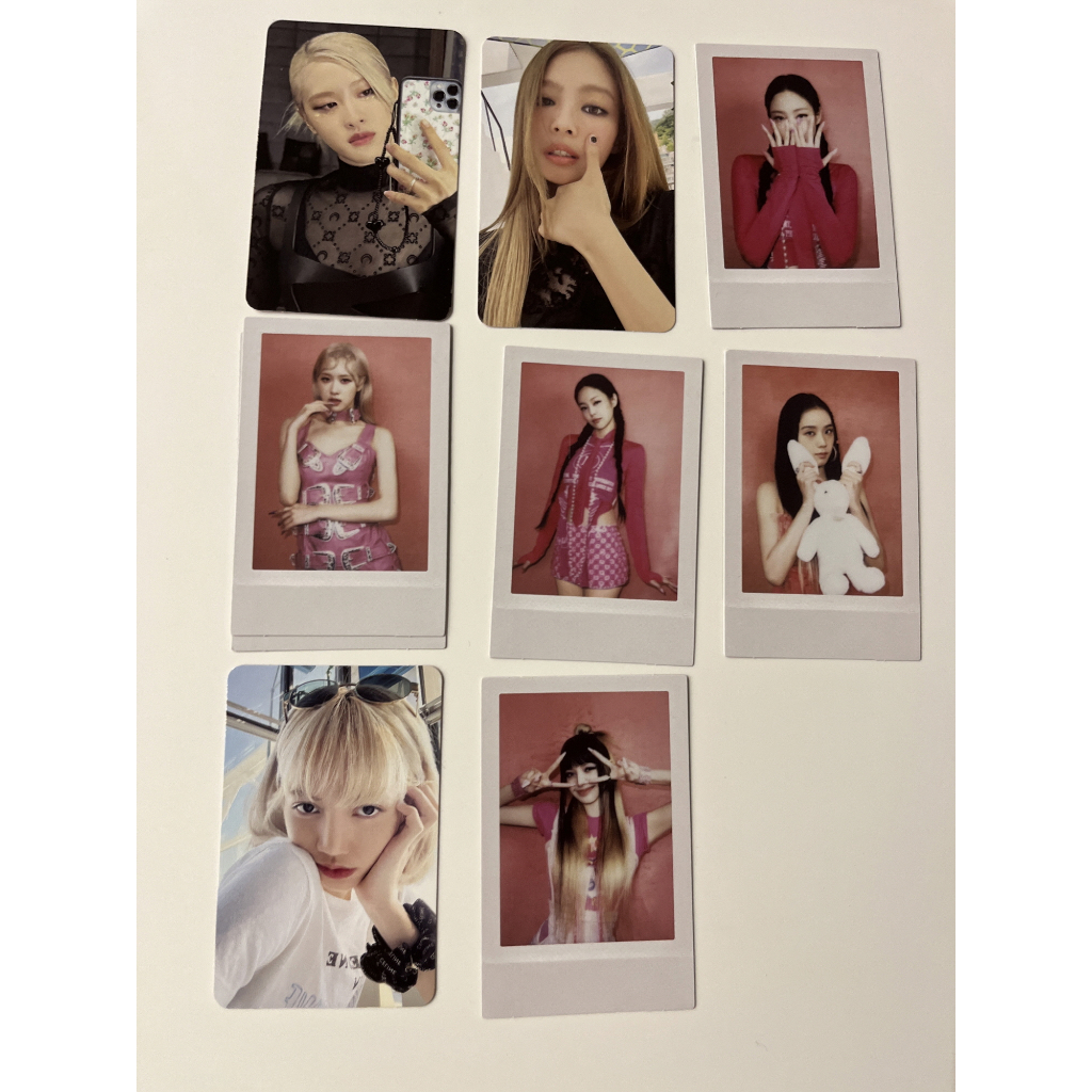 BLACKPINK Official Photocard Album BORN PINK Kpop Authentic - 8 Select ...
