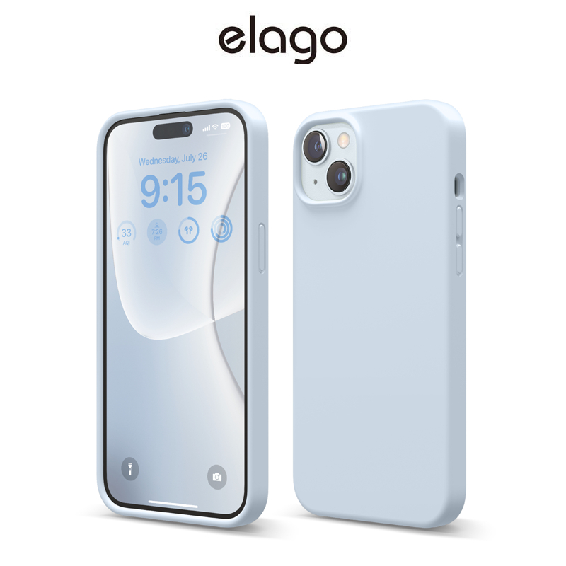 elago iP15 Plus Premium Liquid Silicone case Compatible for iPhone 15 ...