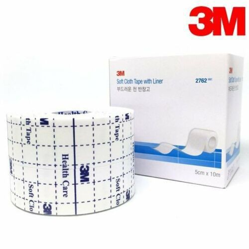 3m 2762 Soft Cloth Tape with Liner Roll Safe Bandage 5cm x 10m | Shopee Malaysia