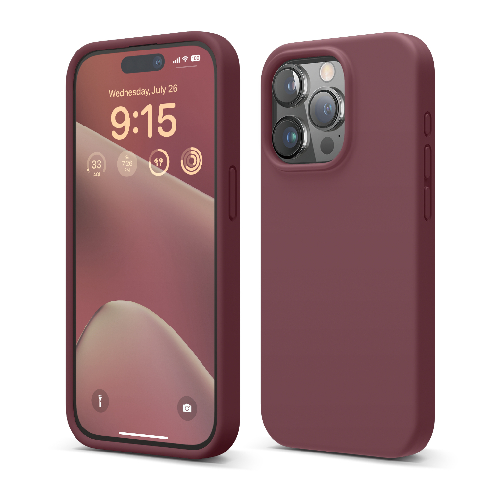 elago iP15 Pro (6.1 inch) Premium Liquid Silicone case Compatible for ...