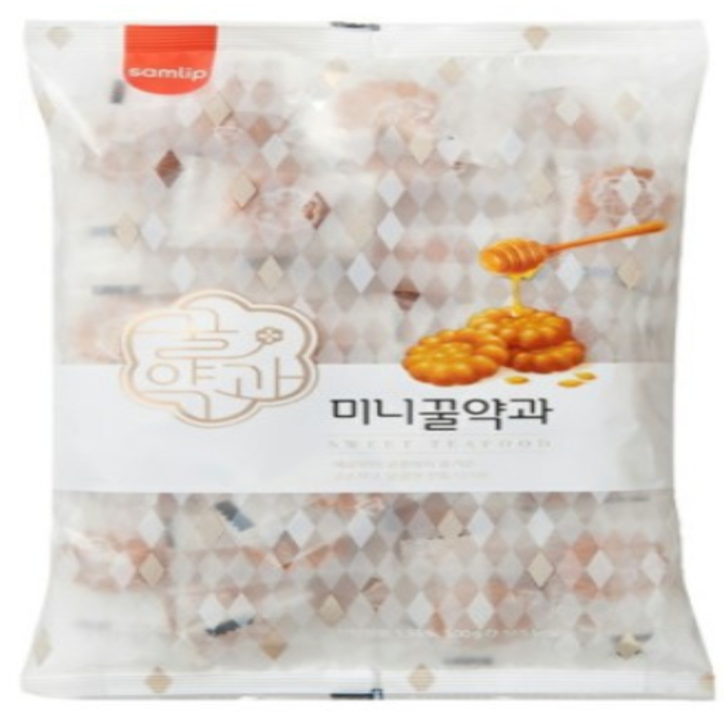 Samlip, Korean Traditional Mini Honey Snack Yakgwa(140g/1000g) | Shopee ...