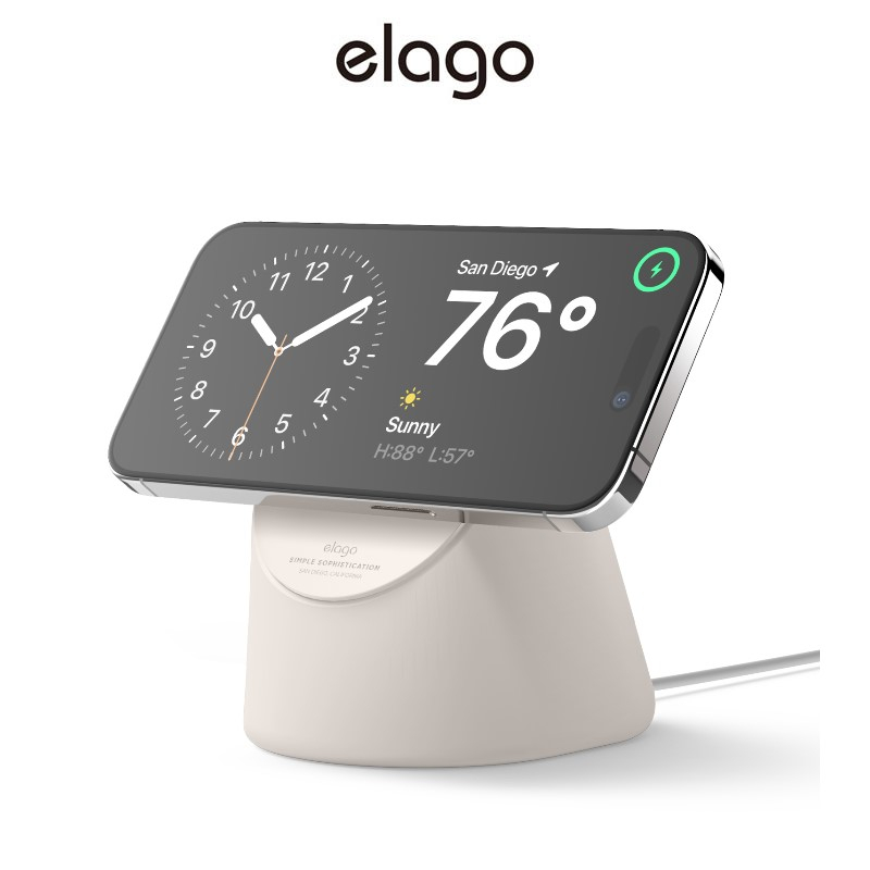 elago MS1 Charging Stand Compatible with MagSafe Charger - Premium ...