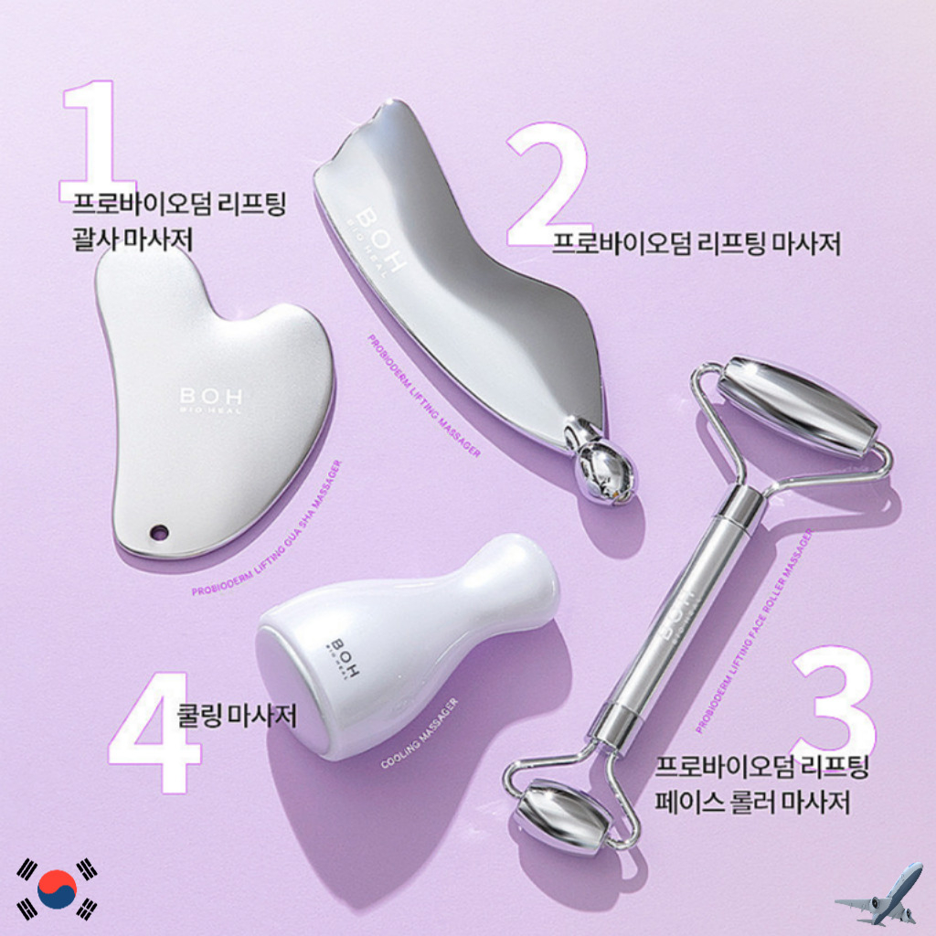 BIOHEAL BOH PROBIODERM LIFTING GUA SHA MASSAGER 4 kinds | Shopee Malaysia