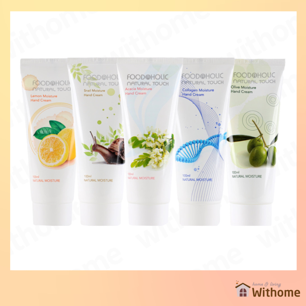[FOODAHOLIC] Natural Touch Moisture Hand Cream 100ml 5 Types | Shopee ...