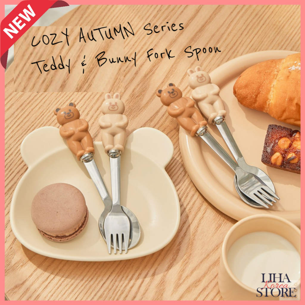 Fall Limited edition 2023 Daiso Korea COZY AUTUMN Series Teddy&Bunny ...