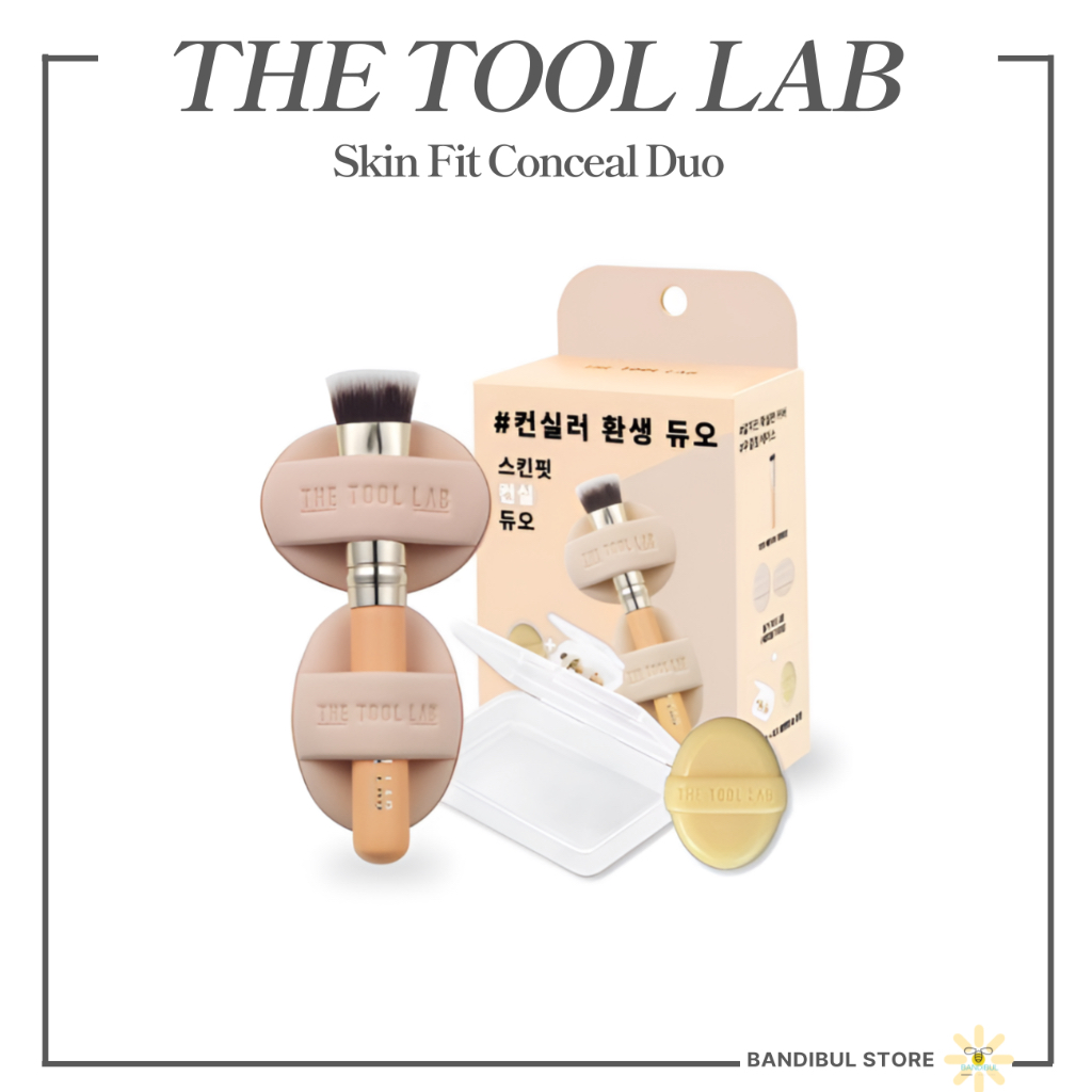 [THE TOOL LAB][THE TOOL LAB] SKINFIT CONCEAL DUO | Shopee Malaysia