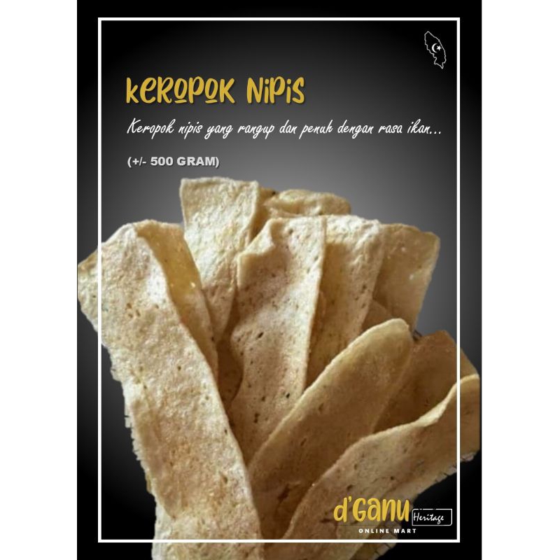 KEROPOK LEKOR NIPIS (SELIPA) 500g | Shopee Malaysia