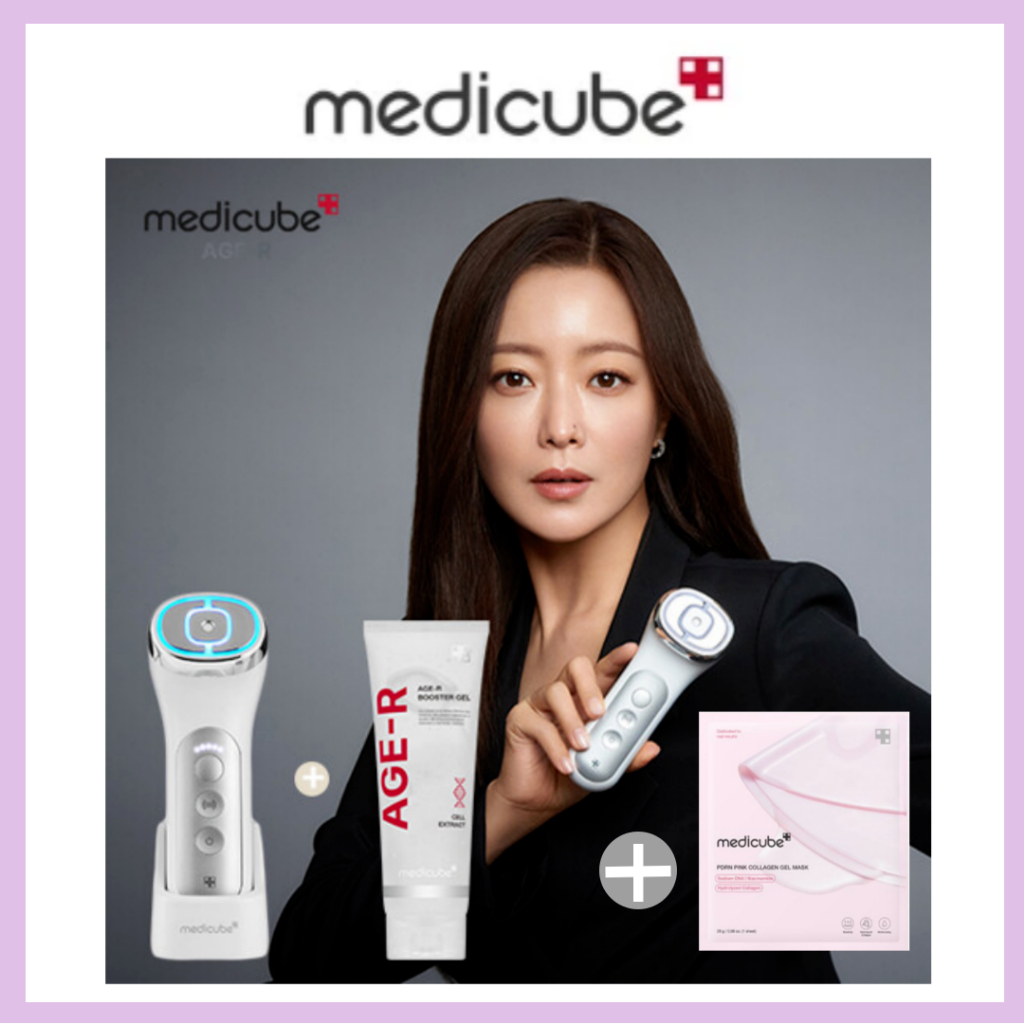 [Medicube] Age-R Ussera Deep Shot Device + Booster Gel 100mL + Pink ...