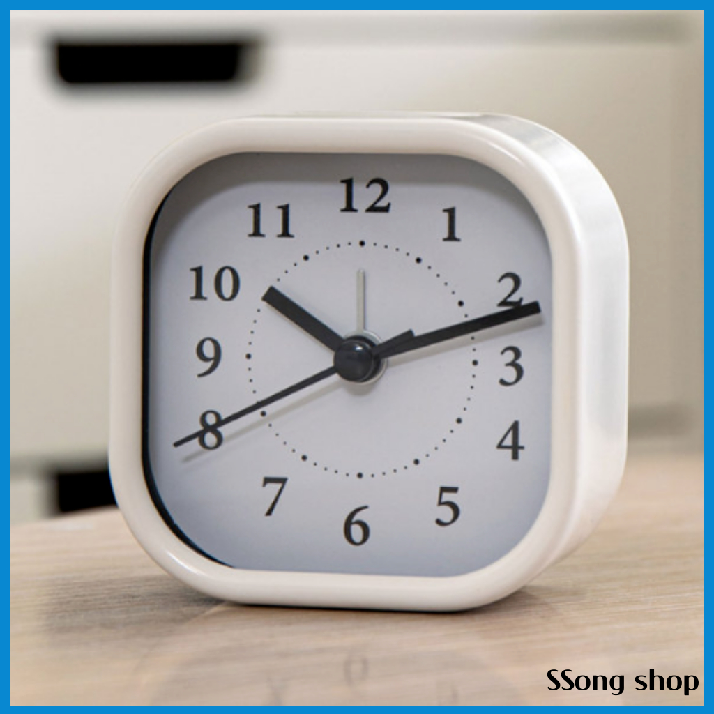DAISO Korea Mini Square Desk Clock | Shopee Malaysia