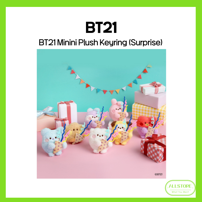 [BT21] Minini Plush Keyring (Surprise) - Ship from Korea | Shopee Malaysia