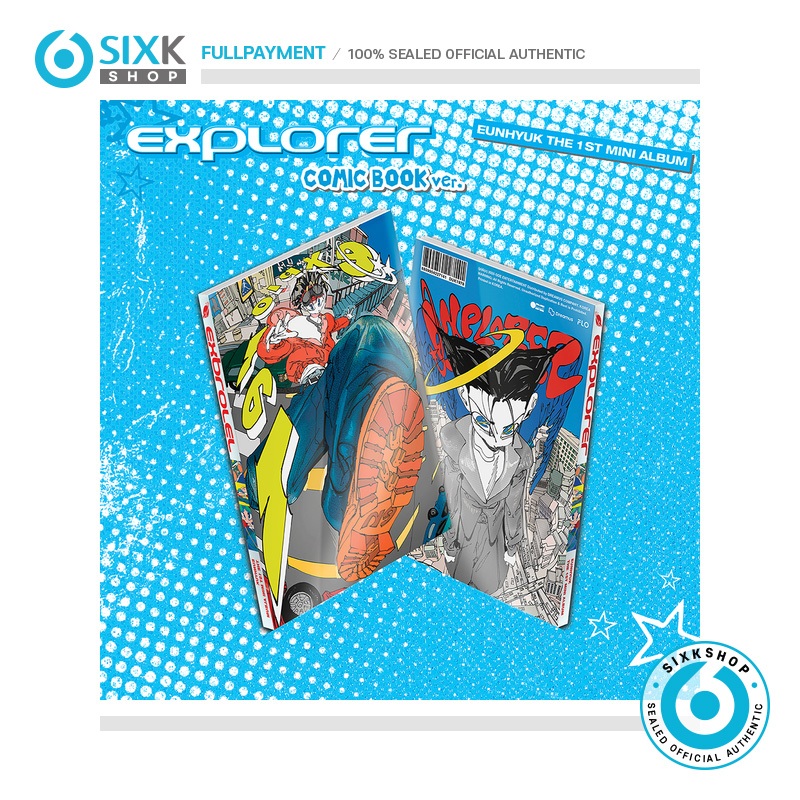 (POB+COMIC BOOK Ver) EUNHYUK THE 1st Mini Album [EXPLORER] | Shopee ...