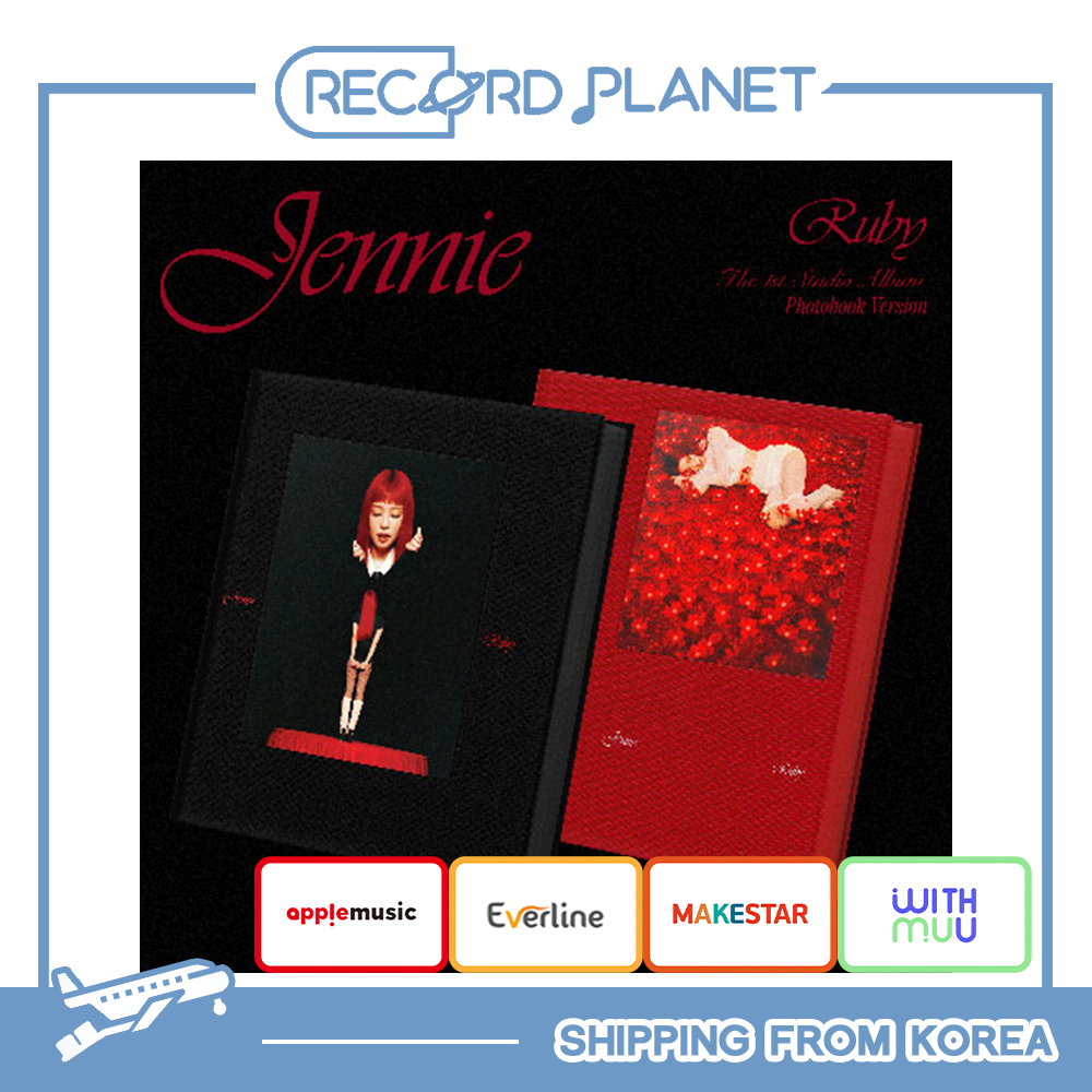 [POB] JENNIE - The 1st Studio Album [Ruby] (Photobook) | Shopee Malaysia