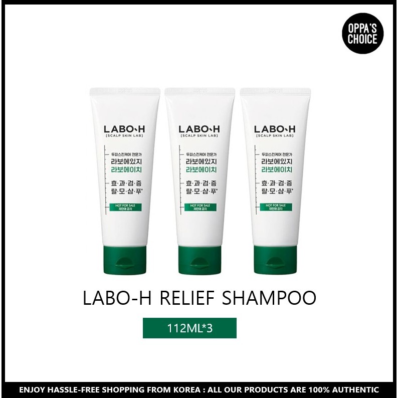 LABO-H RELIEF SHAMPOO 336ml (112ML*3) | Shopee Malaysia