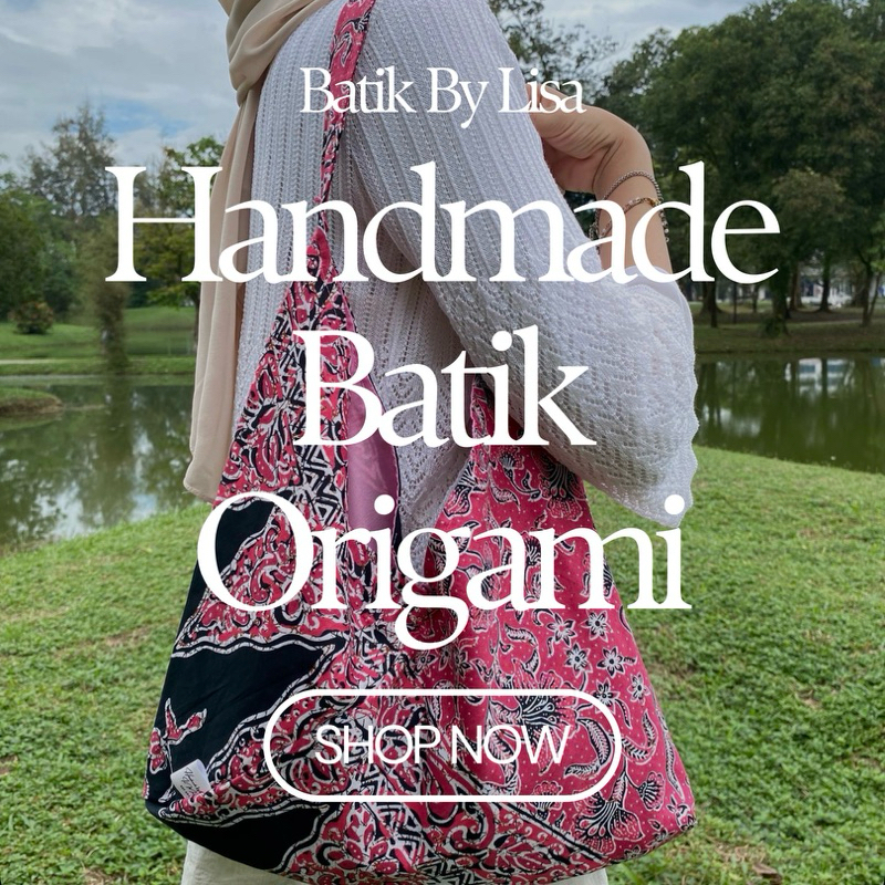 [NEW ARRIVAL] HANDMADE BATIK ORIGAMI BAG TOTEBAG SHOULDER BAG | Shopee Malaysia