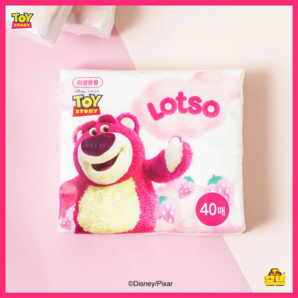 [Pixar] Toy Story Lotso Square Tissue 40 Sheets | Shopee Malaysia