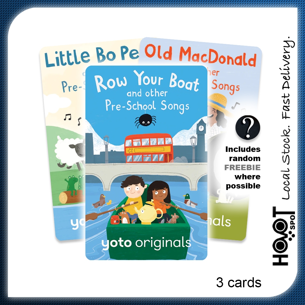 Yoto Card Pre-School Songs Pack pre school preschool | Shopee Malaysia