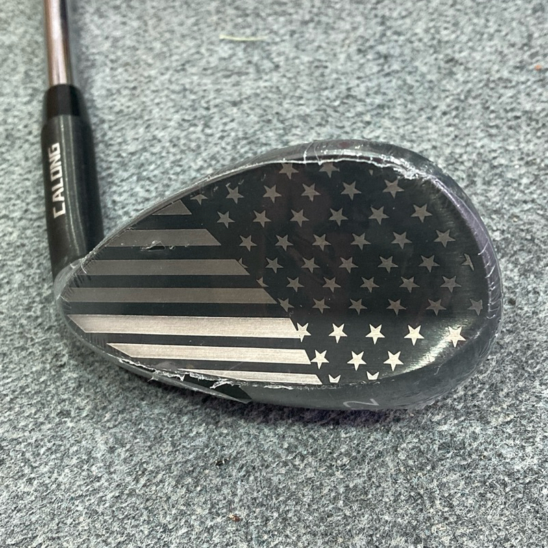 Wedge 72 - U.S.A. Flag Pattern Black High Lob Wedge - Loft 72 Degree ...