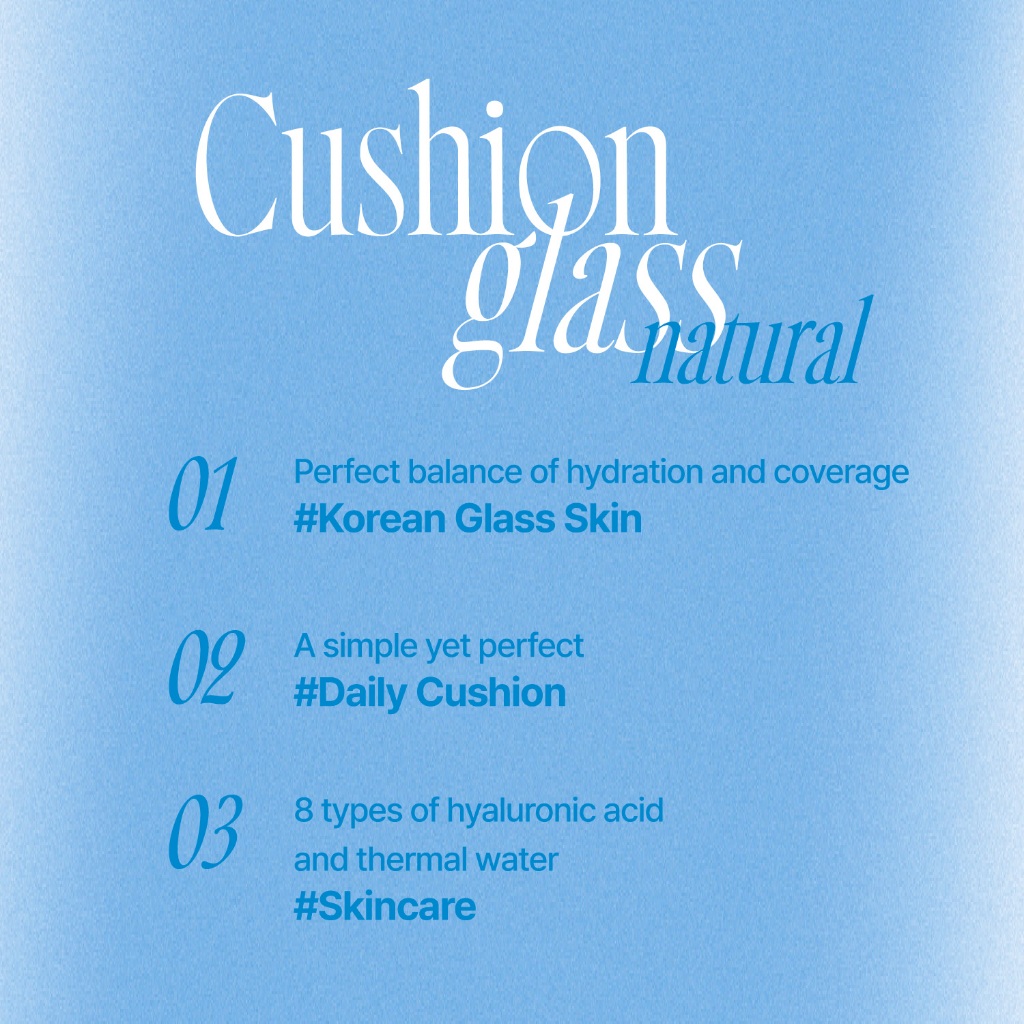 [Refill Set] fwee Glass Cushion Foundation (+Refill 13g / Puff 2ea ...